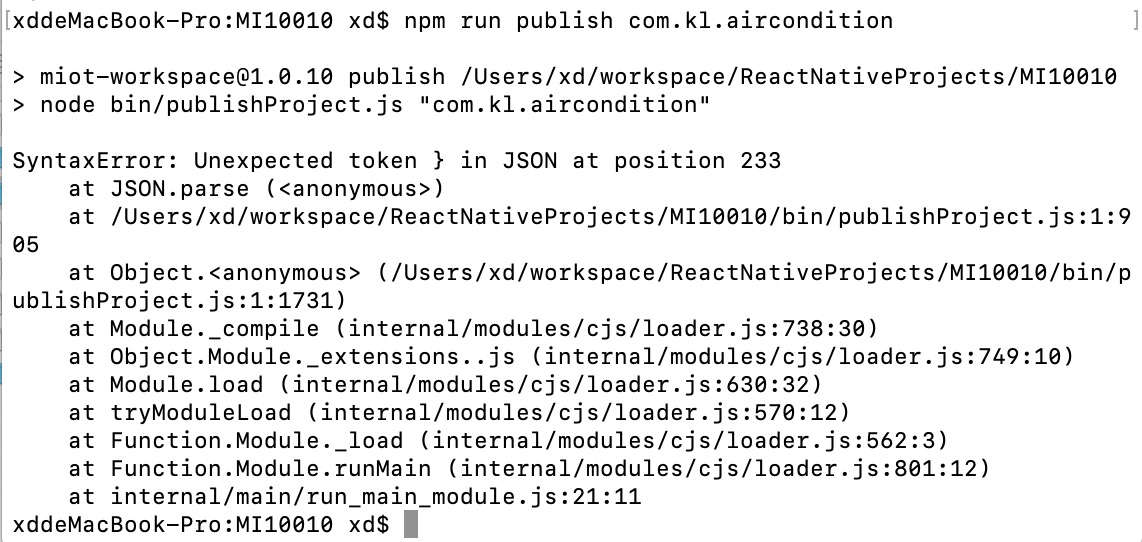 无法发布米家插件 · Issue 785 · Miecosystemmiot Plugin Sdk · Github