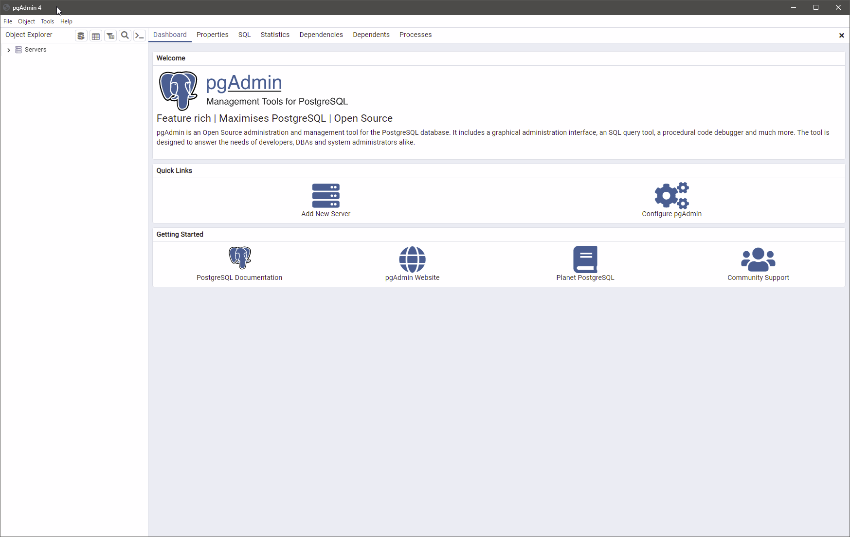UI Resets on each load of the Application · Issue #6399 · pgadmin-org/pgadmin4 · GitHub