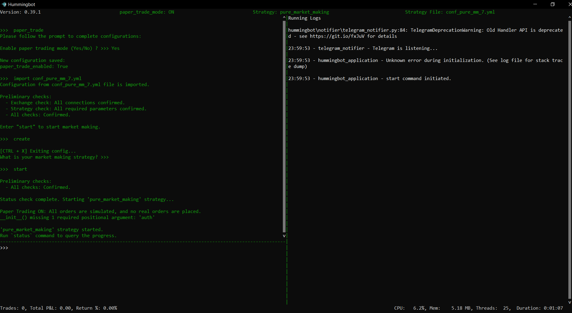 Kucoin - Paper Trade mode not working · Issue #3510 · hummingbot/hummingbot · GitHub