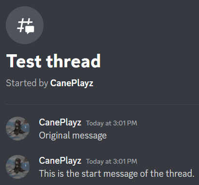 Status Quo of Threads and Forum Channels/Posts · Tyrrrz ...