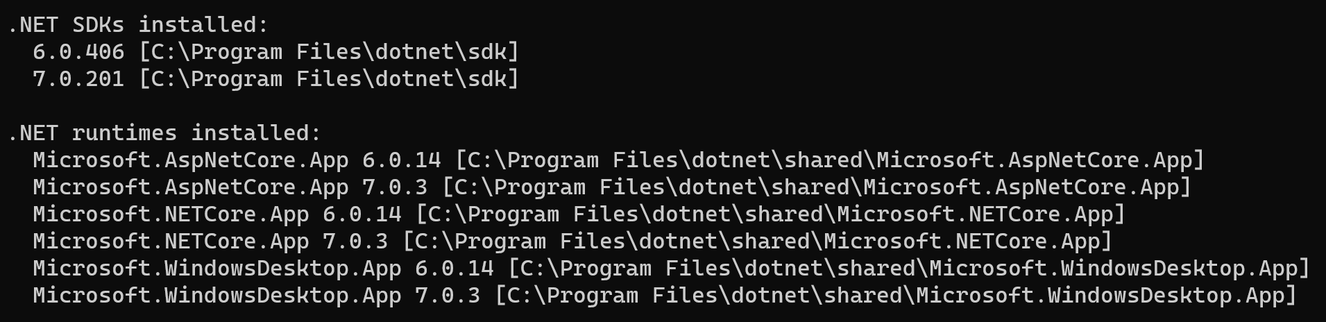 Wrong version number under "Installed Apps" · Issue #30993 · dotnet/sdk · GitHub