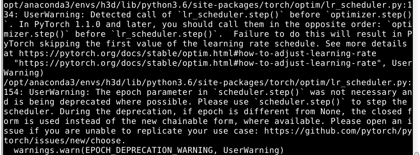 warning when using adam · Issue #1012 · open-mmlab/OpenPCDet · GitHub