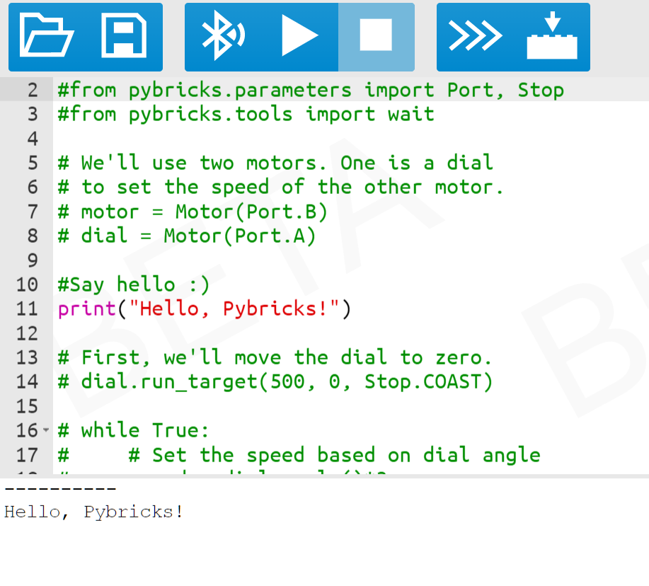 Bug Error `wasm Streaming Compile Failed Running A Python Program On A Movehub Control 1581