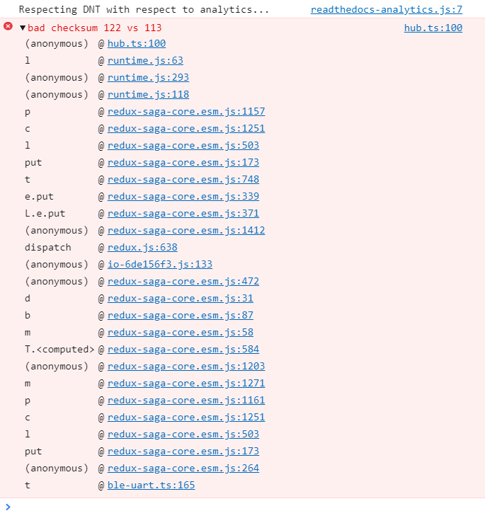 [Bug] error: "bad checksum" in hub.ts:100 · Issue #146 · pybricks/support · GitHub