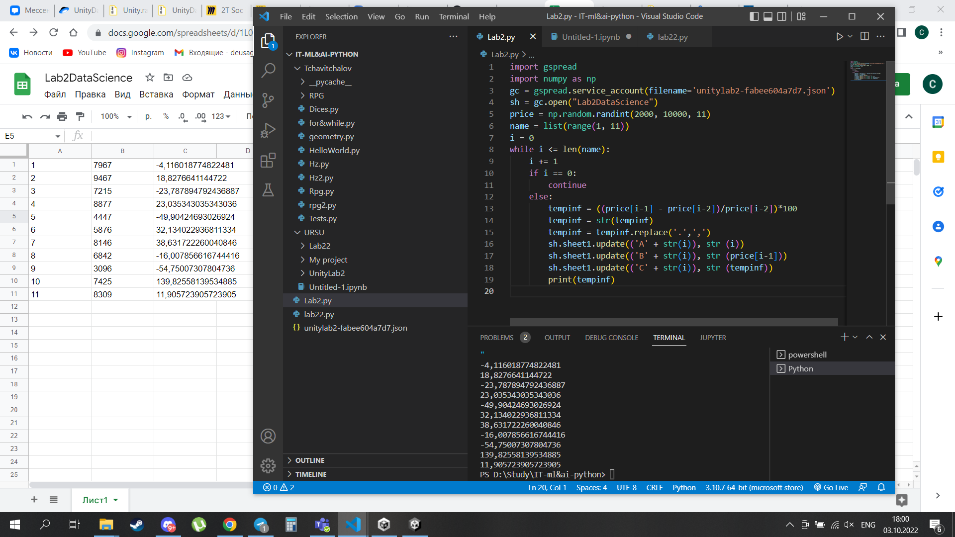 GitHub - DeusAgile/lab2: Шаблон отчета по лабораторной работе #2 курса "Сбор, обработка и ...