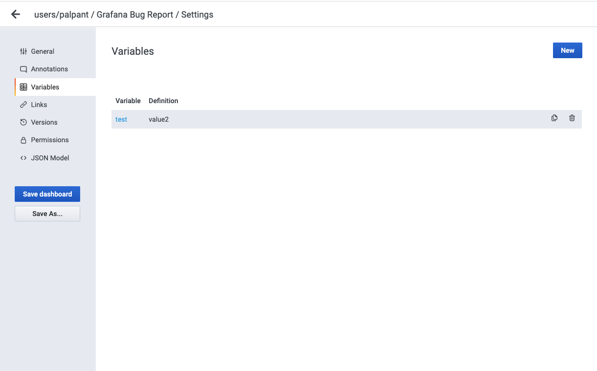 Rendered template variable value is not updated when saved · Issue #26874 · grafana/grafana · GitHub