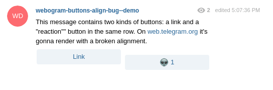Mixed reply button row is not aligned · Issue #1616 · zhukov/webogram · GitHub