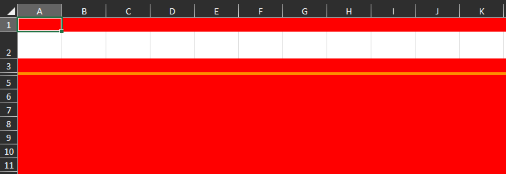 C Row Height And Background Color The Same As Sheets One Leads To Default Style In Closedxml