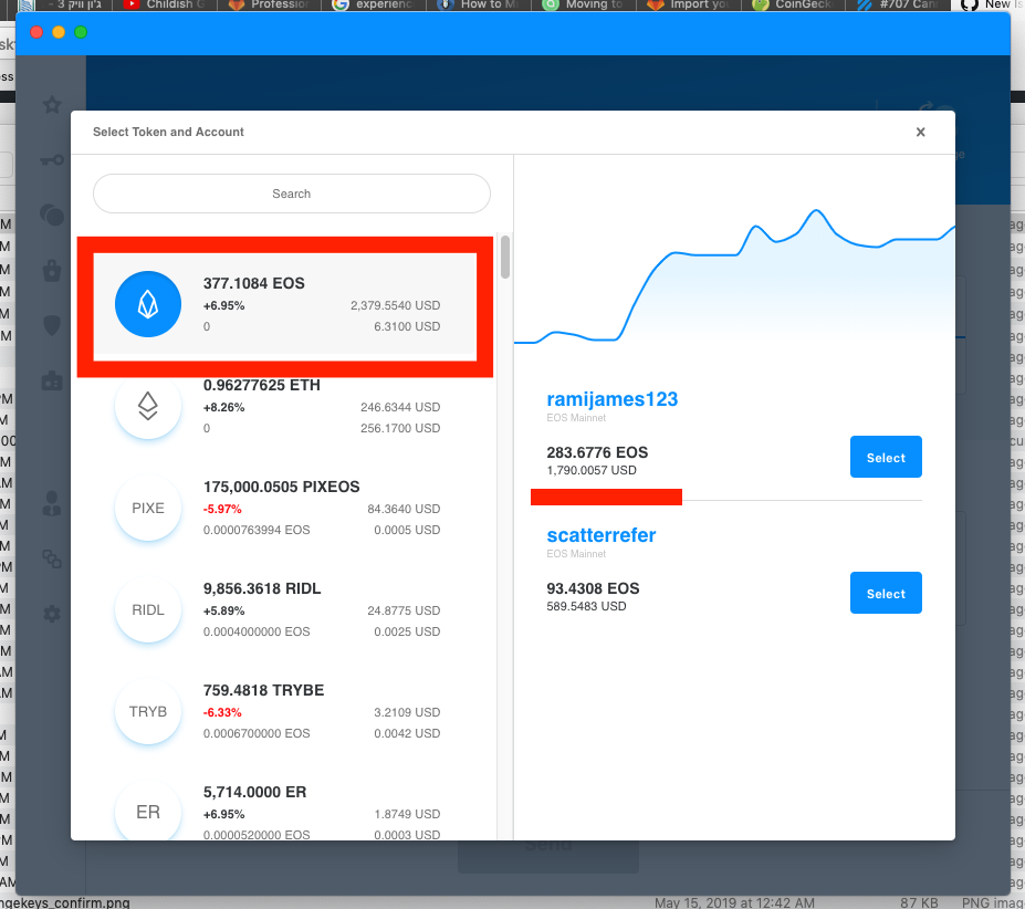 Account selection token total is incorrect · Issue #362 · GetScatter/ScatterDesktop · GitHub