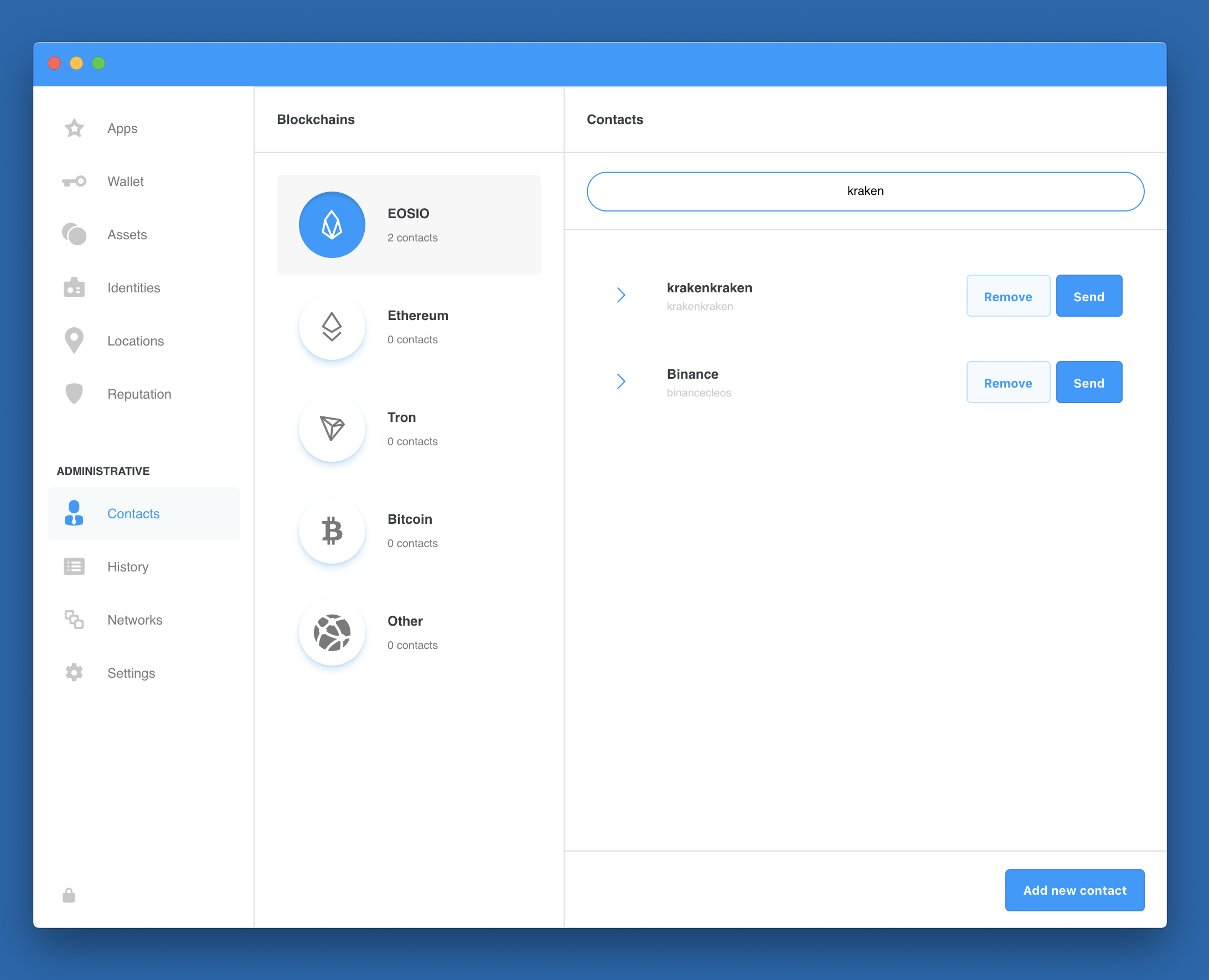 Search in contacts doesn't work · Issue #425 · GetScatter/ScatterDesktop · GitHub