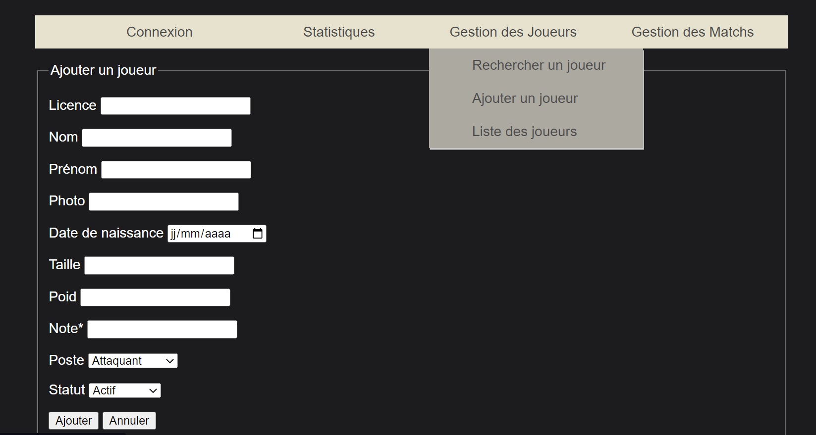 GitHub - Govagnoli/Gestion_Equipe_Foot