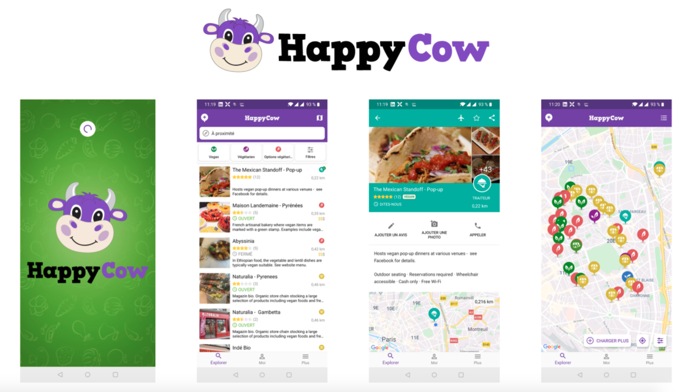 GitHub - voyagebagage/oliv-happyCow-native: React Native replica of Happy Cow's app w/ Expo