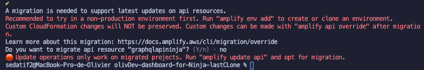 UserPool Invalid AttributeDataType input + Error: No api-key configured GraphQL T1, cannot do ...