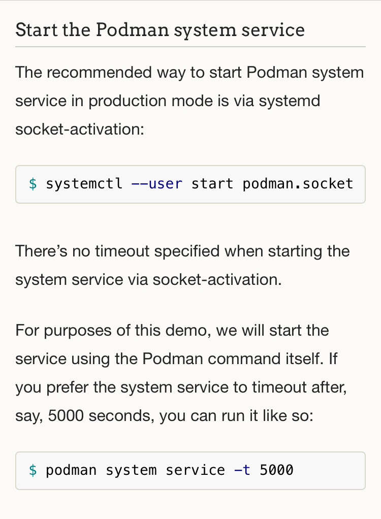 CreateInit is public but requires a private cobra cmd · Issue #12688 · containers/podman · GitHub