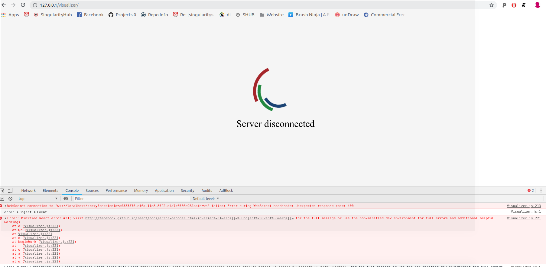 Fully working demo - example in repository doesn't work · Issue #67 · Kitware/visualizer · GitHub
