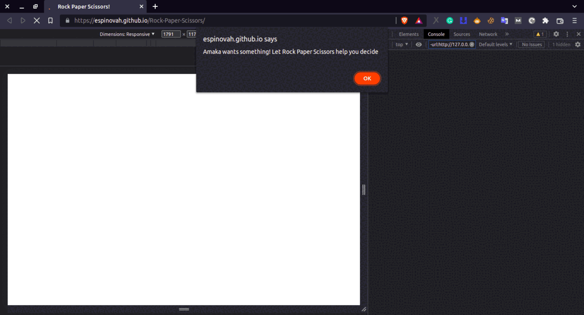 GitHub - espiNovah/Rock-Paper-Scissors