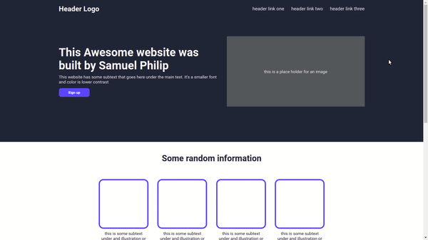 GitHub - espiNovah/TOP-foundations-landing-page: Landing Page Project