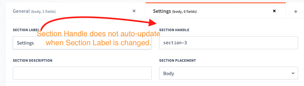 Fieldset `Section Handle` not updating based on `Section Title` · Issue #90 · fusioncms ...
