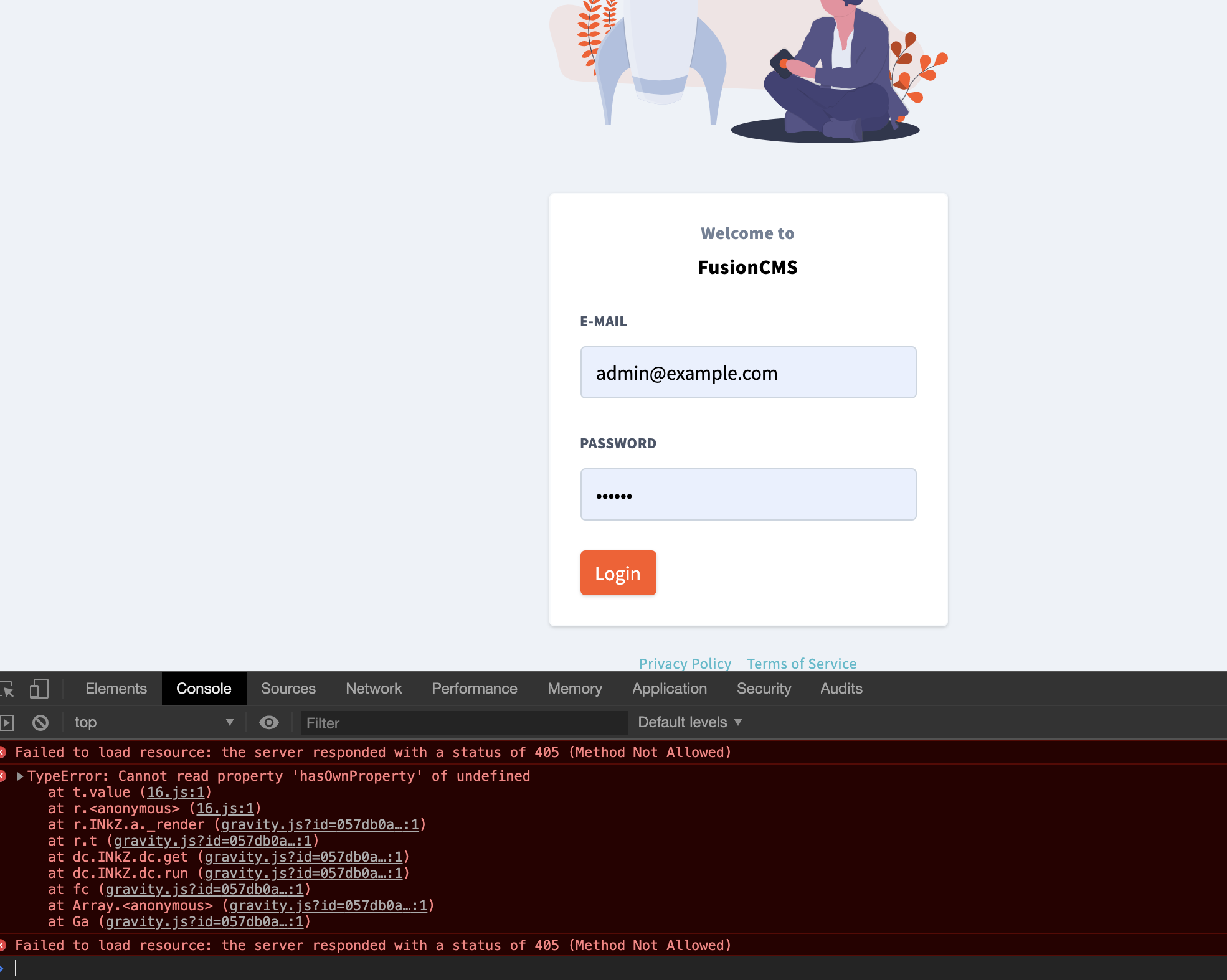 Admin login form error · Issue #239 · fusioncms/fusioncms · GitHub