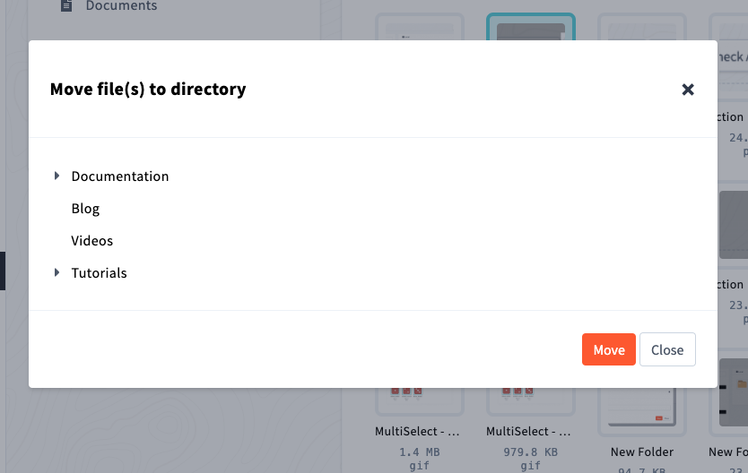 File Manager: Two Modals, One Click · Issue #324 · fusioncms/fusioncms · GitHub