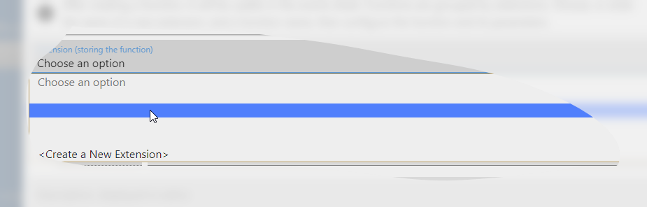 Extract the events in a function + Dark theme : unreadable extensions list · Issue #1415 · 4ian ...