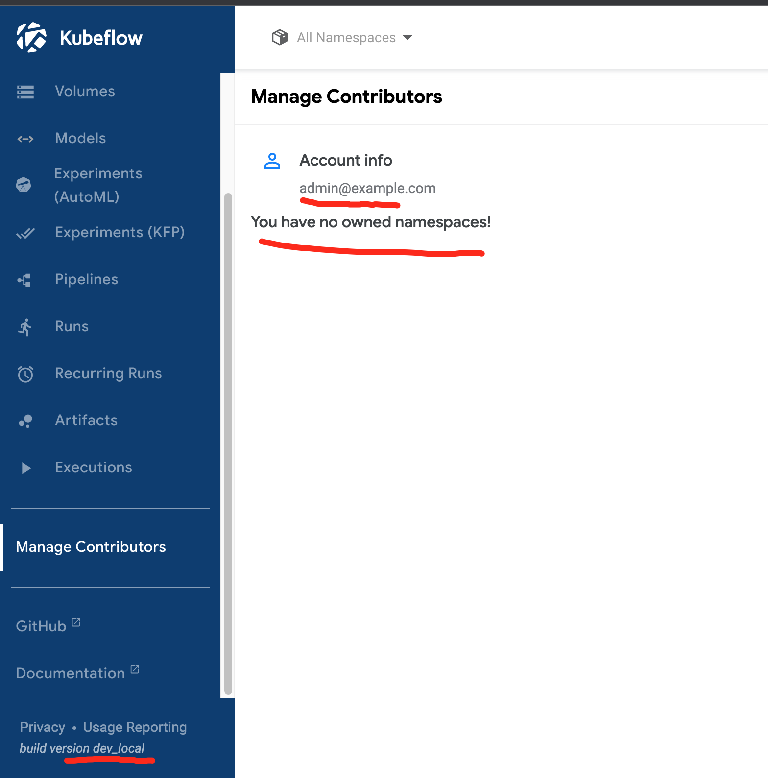 Add user failed to get namespace on kubeflow 1.4 · Issue #6292 · kubeflow/kubeflow · GitHub