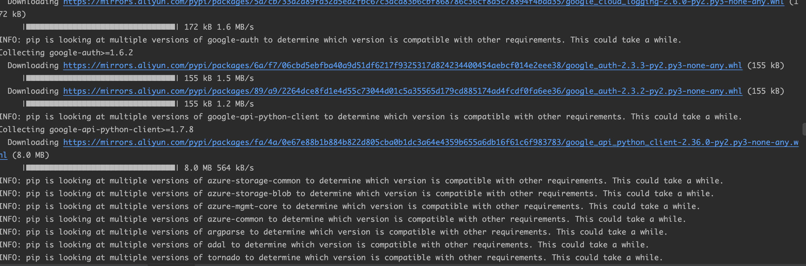 Pip Install Can Not Stop And ImportError Cannot Import Name 