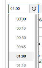 Timepicker drop down does not highlight selected value · Issue #444 · dojo/widgets · GitHub