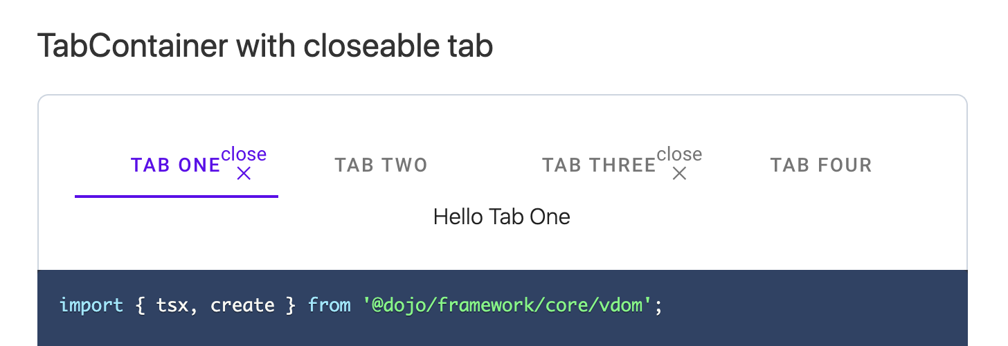 Closeable Tabs show `close` text in material theme · Issue #1468 · dojo/widgets · GitHub