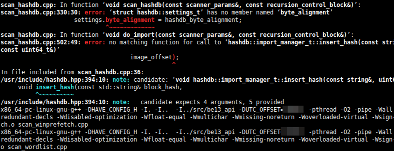 Cant get hashdb scanner to work with bulk_extractor · Issue #89 · simsong/bulk_extractor · GitHub