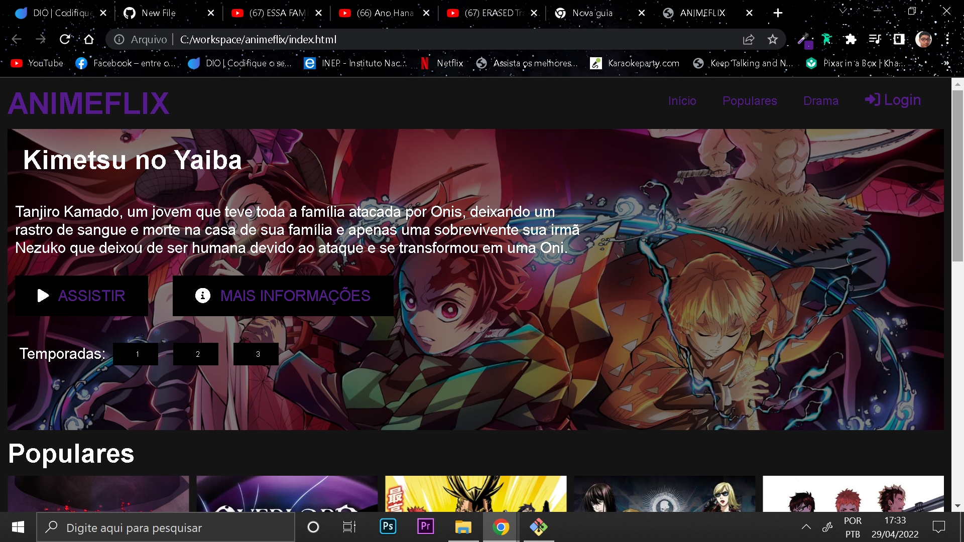 GitHub - Bug-Glitch/animeflix: Clone do Netflix, voltado para animes