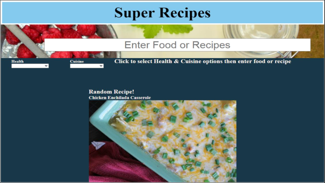 GitHub - Mindydiane/recipe-selector