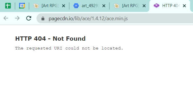 pageCDN no longer working · Issue #4903 · ajaxorg/ace · GitHub