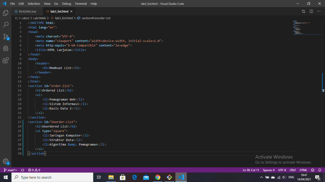 GitHub - dheasagita/Lab3Web