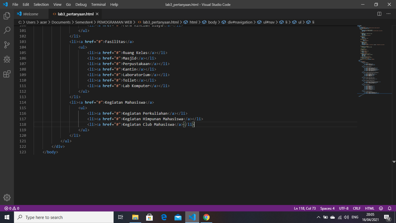 GitHub - dheasagita/Lab3Web