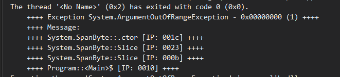SpanByte.Slice raising exception when length of buffer required while it should not · Issue #996 ...