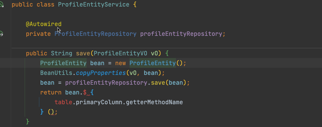 [BUG] 子类继承公共父类的情况下，生成的Serivce中的save方法中此行代码报错 · Issue #213 · carter-ya ...