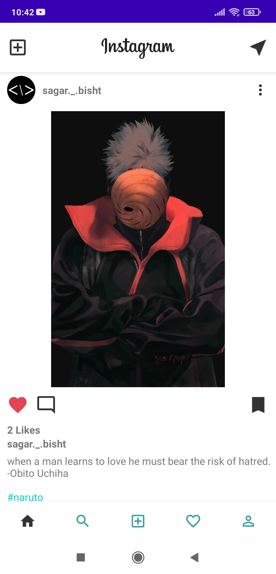 GitHub - Sagarbisht509/Instagram_clone: An android application just ...