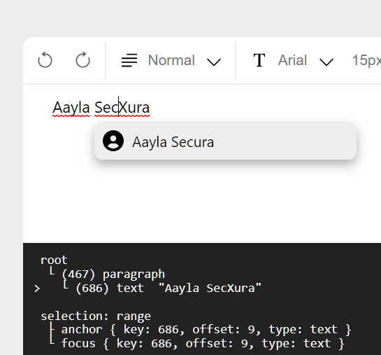 Bug: [Playground] Strange behaviour of popover menu when editing mentions · Issue #3555 ...