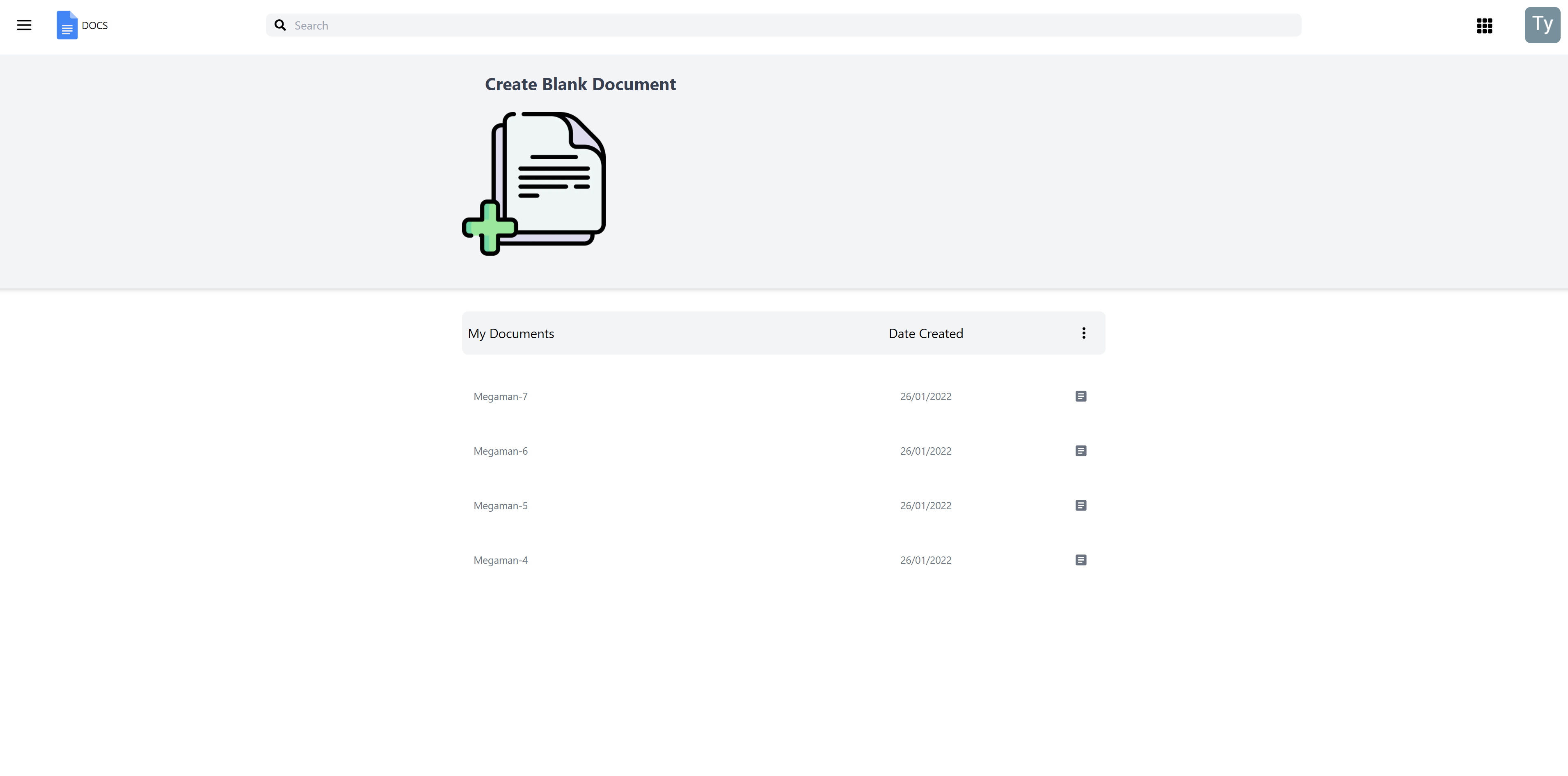 GitHub - ty-vile/google_Docs_clone