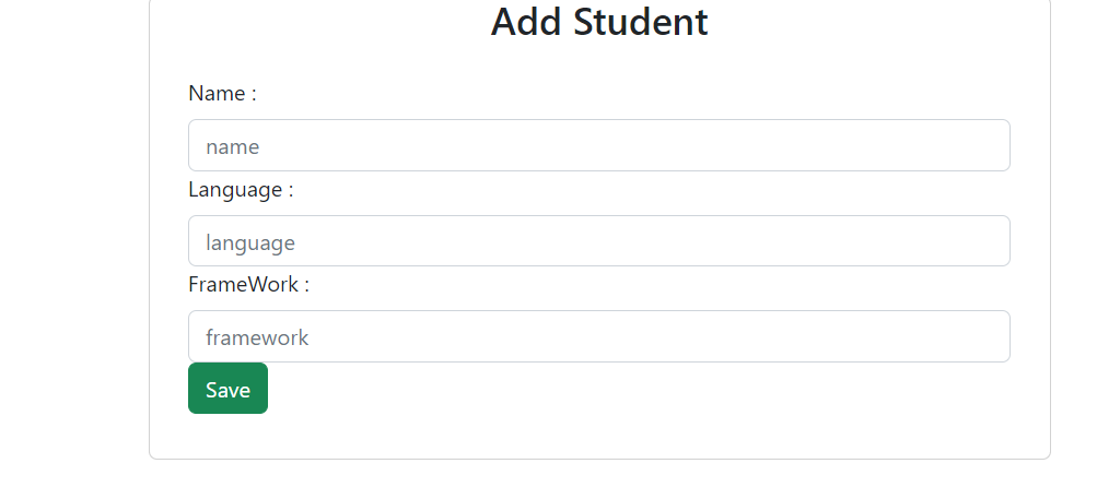 GitHub - Prap1/StudentApplication