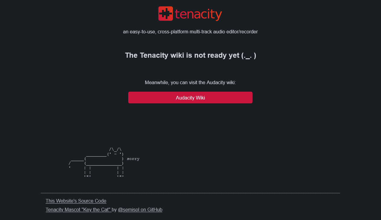 Website Redesign · Issue #163 · tenacityteam/tenacity-legacy · GitHub