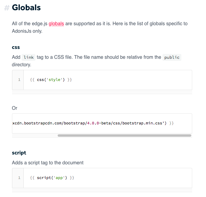 Inconsistency between embedding assets ("css" and "script") · Issue #826 · adonisjs/core · GitHub