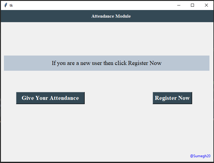 GitHub - Sumegh20/Vision-Based-Attendance-System