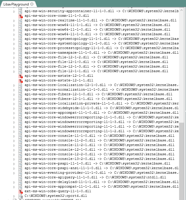Missing API-MS-WIN-CORE-*.DLLs · Issue #8871 · msys2/MINGW-packages · GitHub