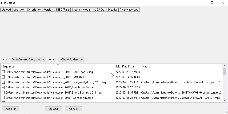 FPP Connect List of available FPPs disappears · Issue #2239 ...
