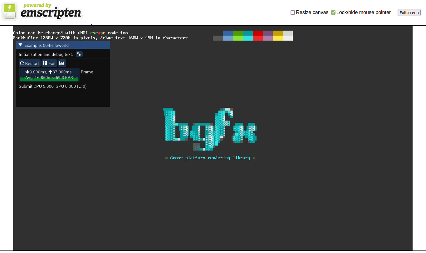 Emscripten rendering error · Issue #2699 · bkaradzic/bgfx · GitHub
