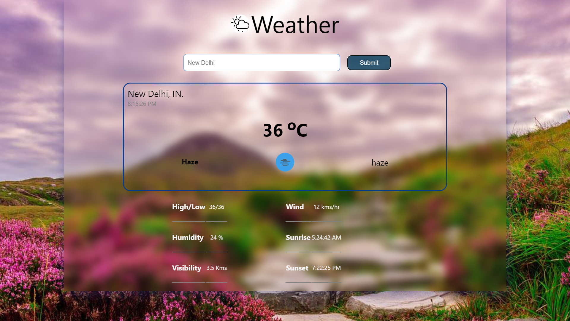 GitHub - raunak-dows17/Weather-Report