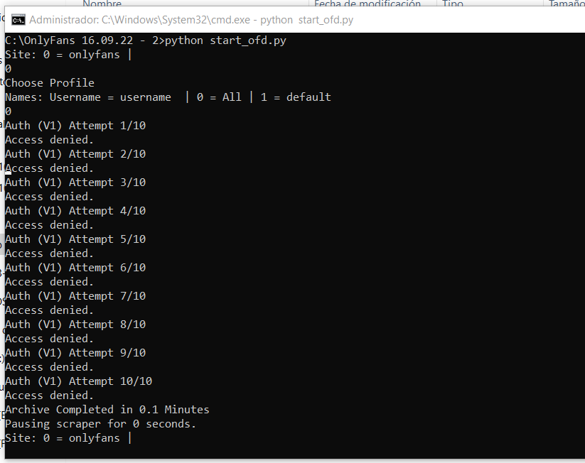 Access denied · Issue #1926 · UltimaHoarder/UltimaScraper · GitHub