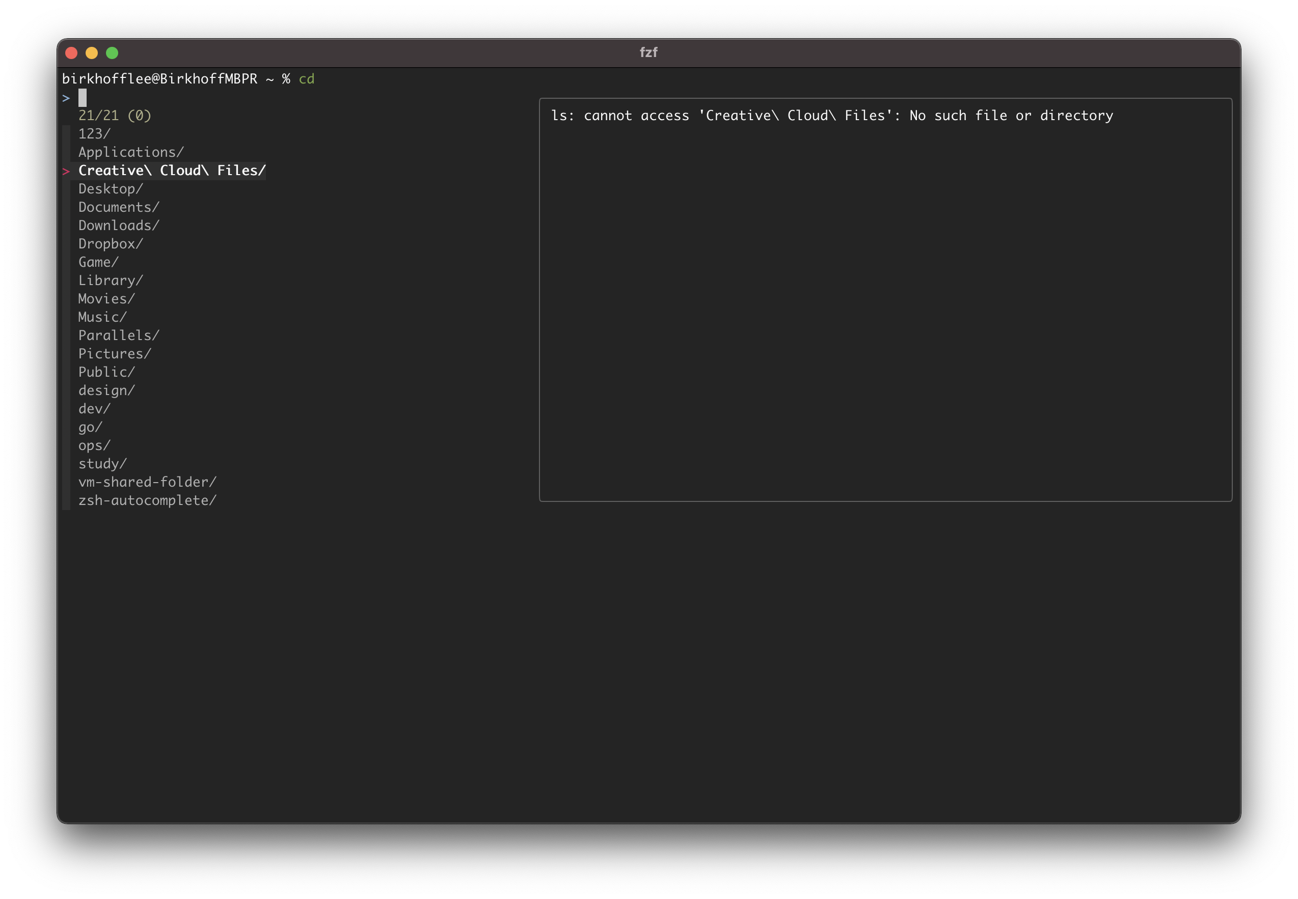 [BUG] preview $realpath contains escape characters · Issue #231 · Aloxaf/fzf-tab · GitHub